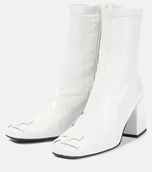 COURREGES Courrèges Heritage Faux Leather Ankle Boots