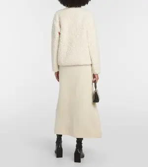 JIL SANDER Teddy Jacket - White