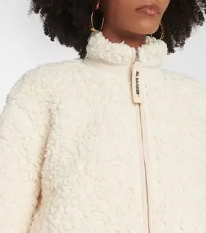 JIL SANDER Teddy Jacket - White