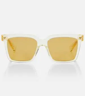 Bottega Veneta Soft Square Sunglasses - Yellow
