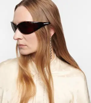 Balenciaga Oval Sunglasses