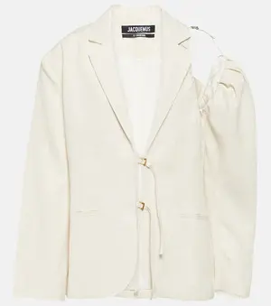 Jacquemus Notched Lapel Blazers For Women