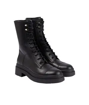 JIMMY CHOO Nari Leather Mid-calf Boots