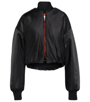 Alaïa Oversized Bomber Jacket - Black
