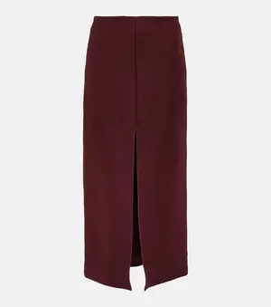 PATOU Front-slit Midi Skirt