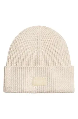 Rag & Bone Rag & Bone Blake Ribbed Beanie Ivory