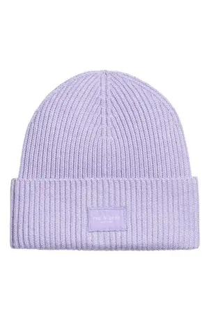 Rag & Bone Rag & Bone Blake Ribbed Beanie Lavender