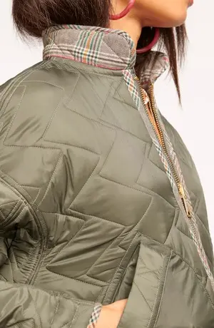 Ramy Brook Freya Reversible Puffer Jacket With Detachable Hood