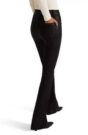 FAVORITE DAUGHTER The Valentina Coated Bootcut Jeans