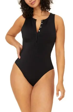 ANDIE The Malibu One-piece Swimsuit - Black