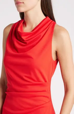 WAYF The Georgina Cowl Neck Gown