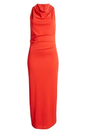 WAYF The Georgina Cowl Neck Gown