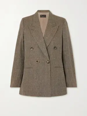 Loro Piana Double Breasted Blazers For Women