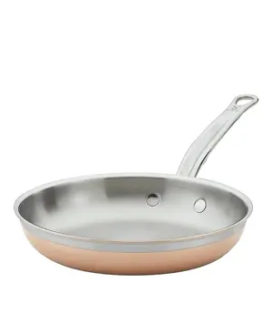 HESTAN Copperbond 8.5 Induction Copper Skillet - Brown