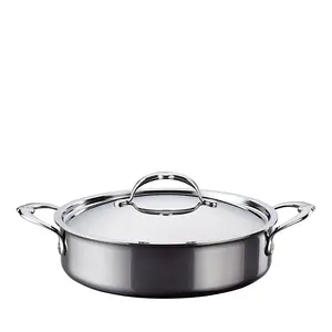HESTAN Nanobond Molecular Titanium 3.5-quart Sauteuse Braiser - Silver