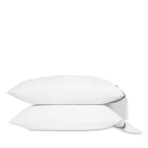 POM POM AT HOME Langston Sateen King Pillowcase, Pair - Moss