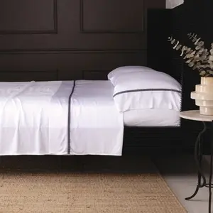 POM POM AT HOME Langston Sateen Sheet Set, Queen - Midnight