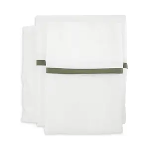 POM POM AT HOME Langston Sateen Sheet Set, Queen - Moss