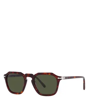 Persol Square Sunglasses - Havana