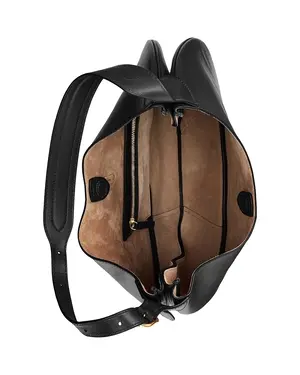 Polo Ralph Lauren Polo Id Large Hobo Shoulder Bag - Black