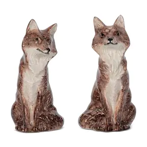 JULISKA Clever Creatures Fox Salt And Pepper Set