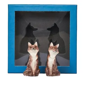 JULISKA Clever Creatures Fox Salt And Pepper Set