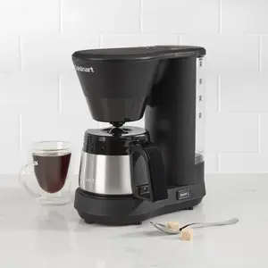 CUISINART Dcc-5570 5 Cup Coffeemaker With Stainless Steel Carafe