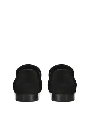 Kurt Geiger Hugh Eagle Head Slip-on Loafers - Charcoal