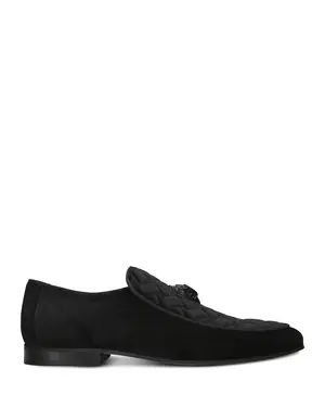 Kurt Geiger Hugh Eagle Head Slip-on Loafers - Charcoal