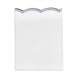 SKY Scalloped Standard Pillowcase, Pair - Stormy Mist