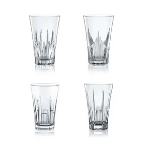 NACHTMANN Classix Highball Longdrink Glasses, Set Of 4 - Clear