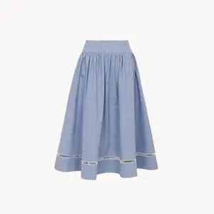 Chloé Flared Long Skirt
