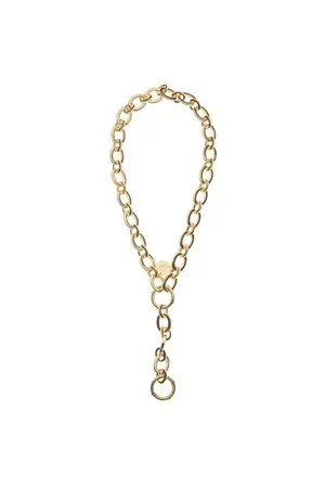 JANE WIN Lariat Multi-style Link Chain Necklace - Gold