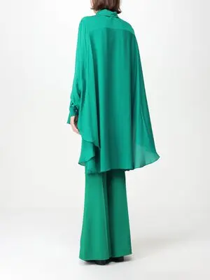 Elie Saab Shirt With Tie Detail - Green