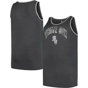 Profile Chicago White Sox Big & Tall Arch Over Logo Tank Top - Heather Charcoal