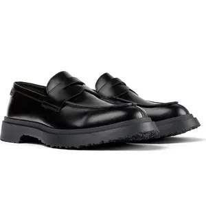 Camper Walden Penny Loafer - Black