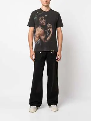 Off-White Bacchus-print Cotton T-shirt