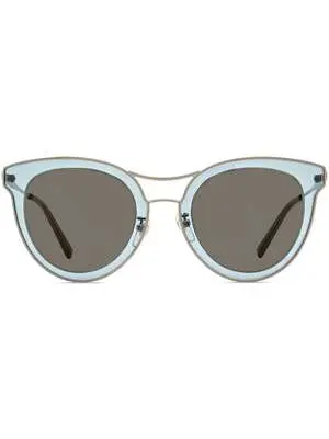 Mcm 139 Oval Sunglasses - Silver