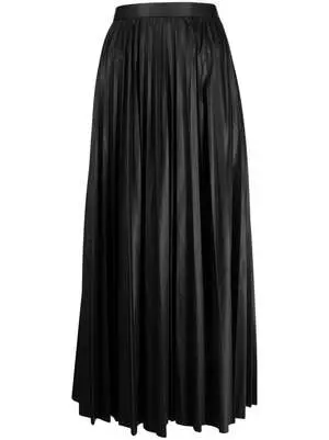 Junya Watanabe High-waist Pleated Midi Skirt