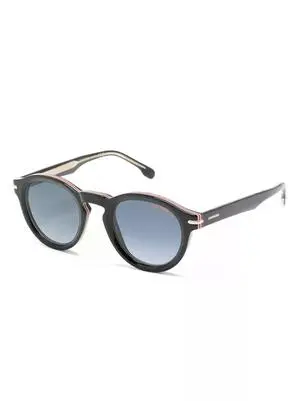 Carrera Eyewear Round-frame Striped Sunglasses