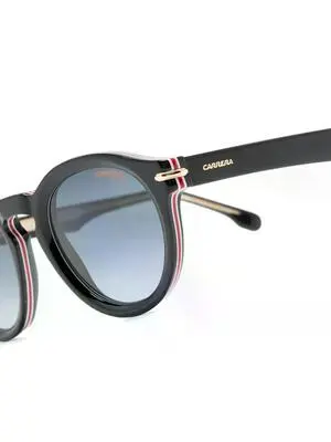 Carrera Eyewear Round-frame Striped Sunglasses