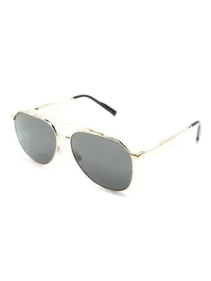 Dolce & Gabbana Double-bridge Pilot-frame Sunglasses