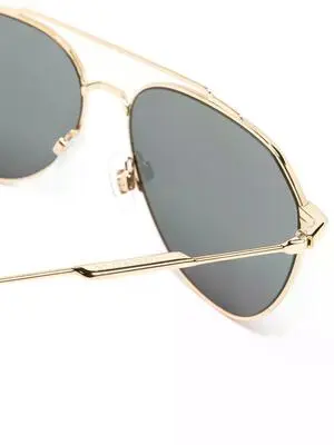Dolce & Gabbana Double-bridge Pilot-frame Sunglasses