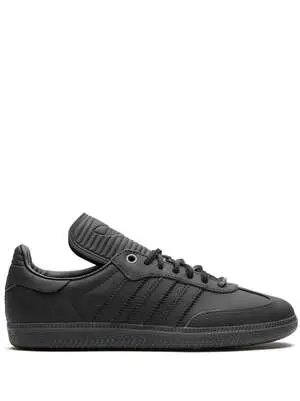 Adidas X Pharrell Humanrace Samba Sneakers - Black