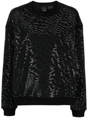 Pinko Crystal-embellished Sweatshirt