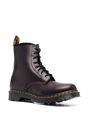 Dr. Martens Serena 1460 Leather Boots - Red
