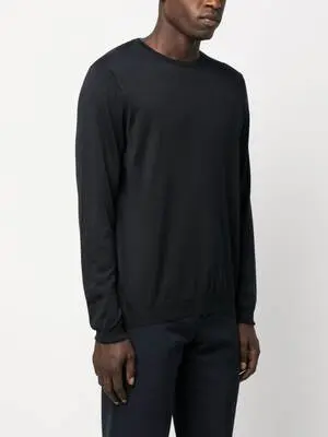 Giorgio Armani Crew-neck Jumper - Blue