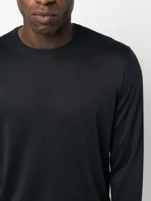 Giorgio Armani Crew-neck Jumper - Blue