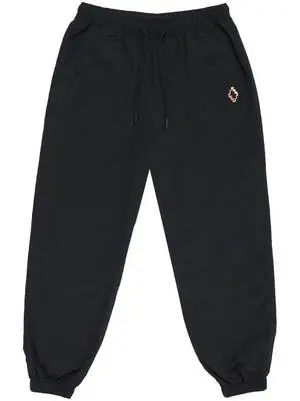 COUNTY OF MILAN Cross-embroidered Track Pants