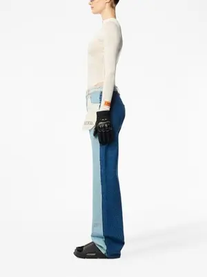Heron Preston Panelled Mid-rise Jeans